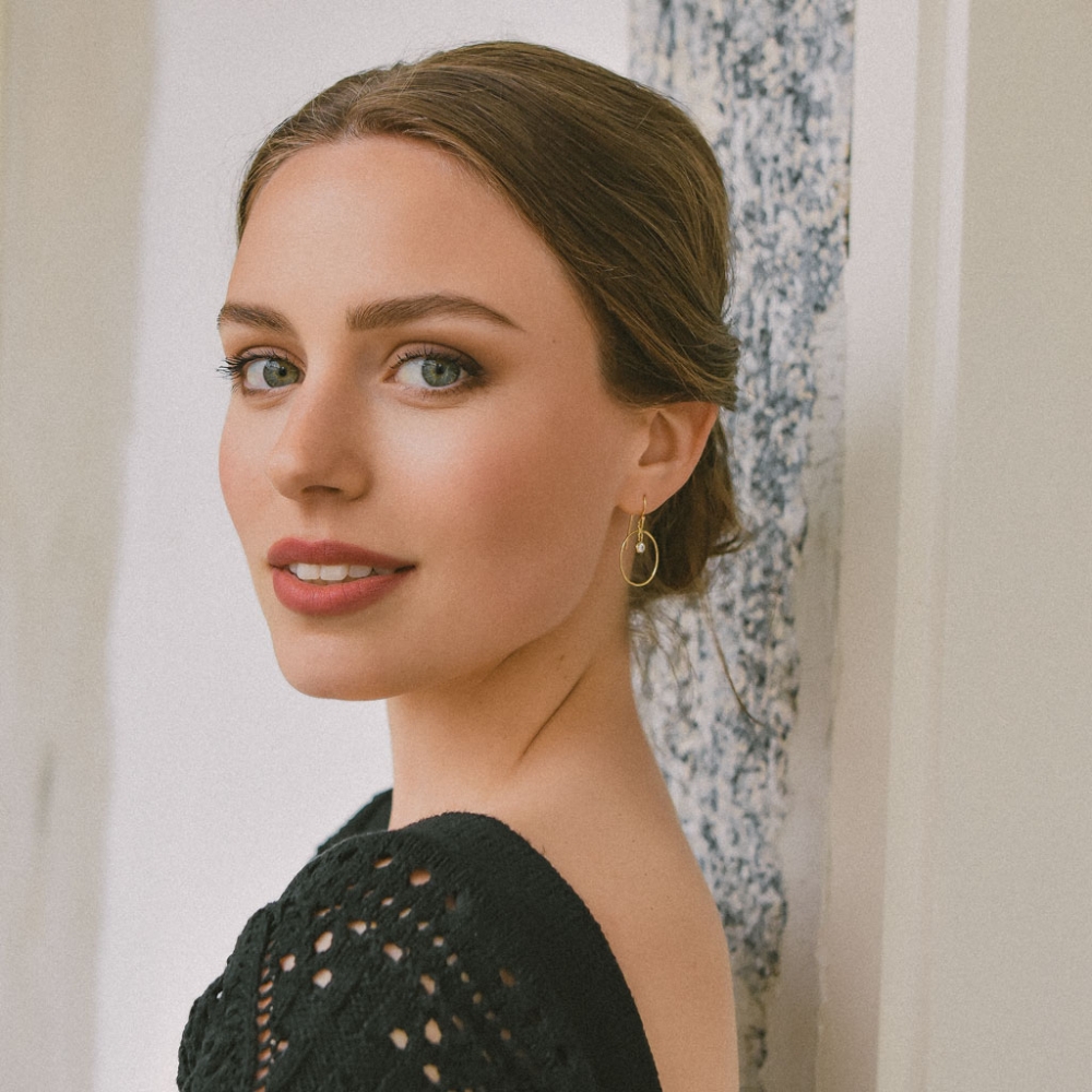 Violetta Blues - Trendigen Ohrringe aus 925 Silber gefertigt. Sie sind ...